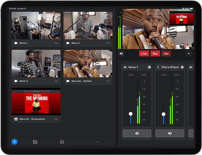 Mevo Go App | Wireless Streaming Camera App for iOS & Android