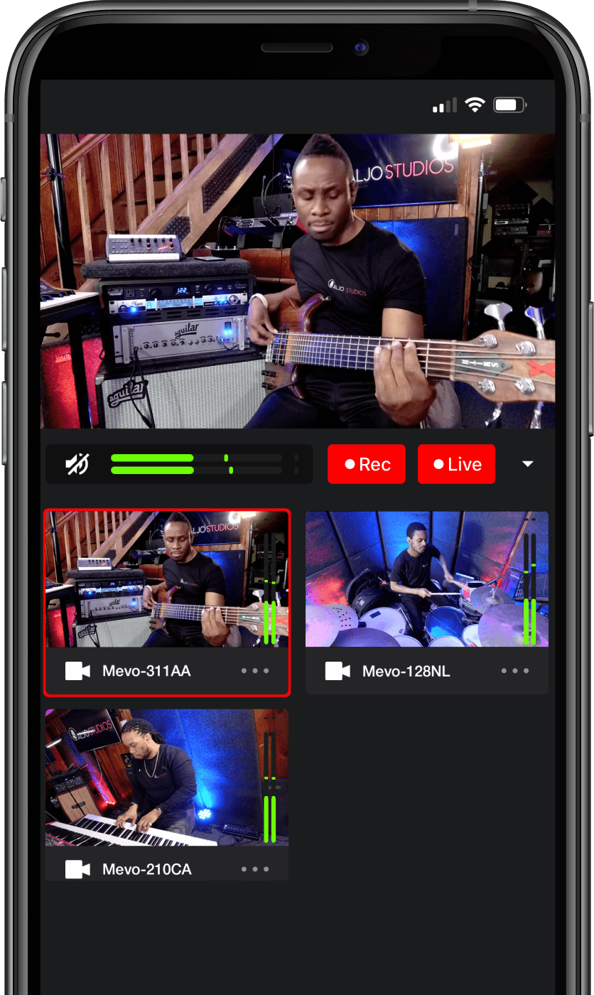 Get Mevo Apps | Wireless Live Streaming for iOS and Android